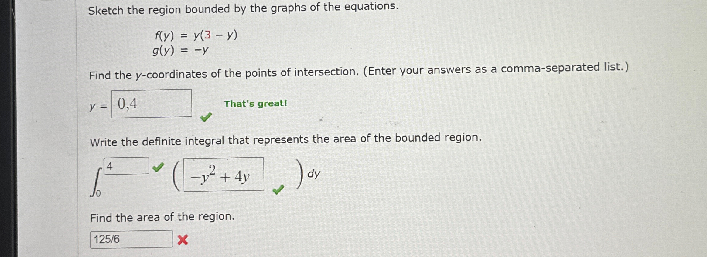 Solved Sketch the region bounded by the graphs of the | Chegg.com