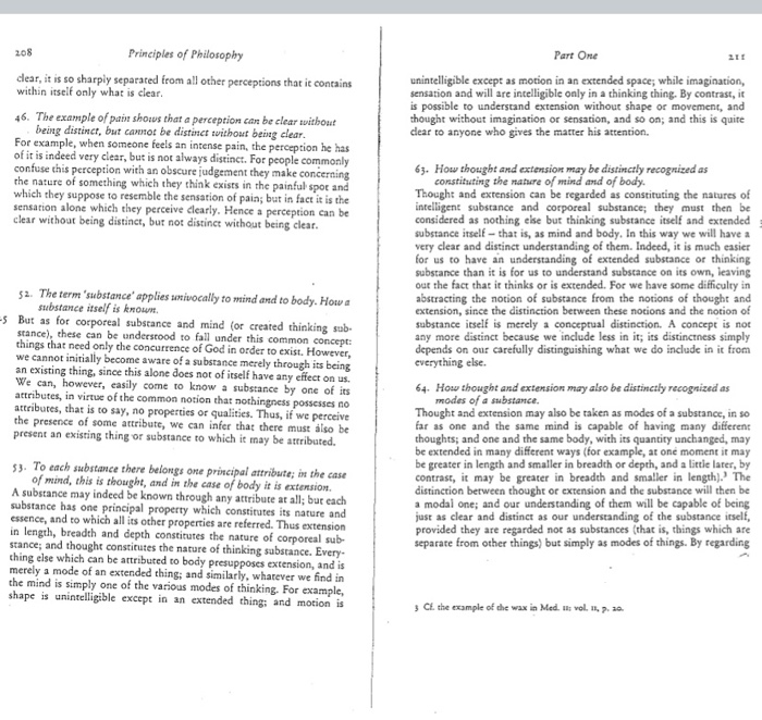208 211 Principles of Philosophy clear, it is so | Chegg.com