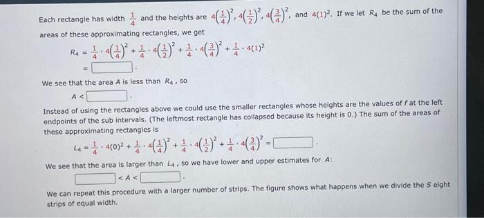 Solved EXAMPLE 1 Use rectangles to estimate the area under | Chegg.com