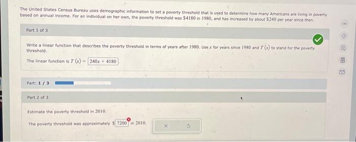 Solved The United States Census Bureau uses demographic | Chegg.com