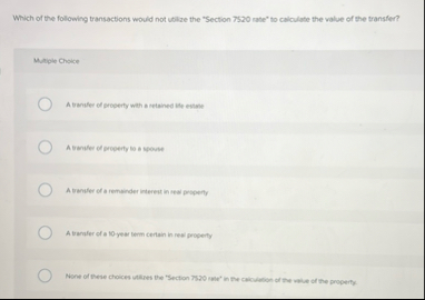 Solved Which of the following transactions would not utilize | Chegg.com