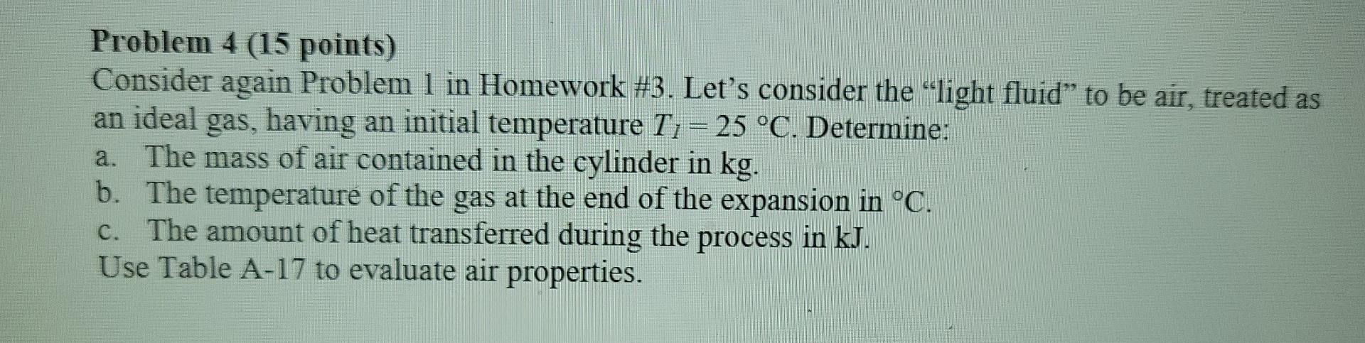Solved Problem 4 (15 points) Consider again Problem 1 in | Chegg.com