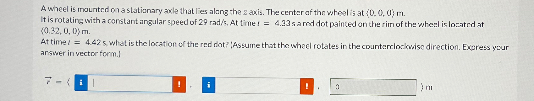 Solved A wheel is mounted on a stationary axle that lies | Chegg.com