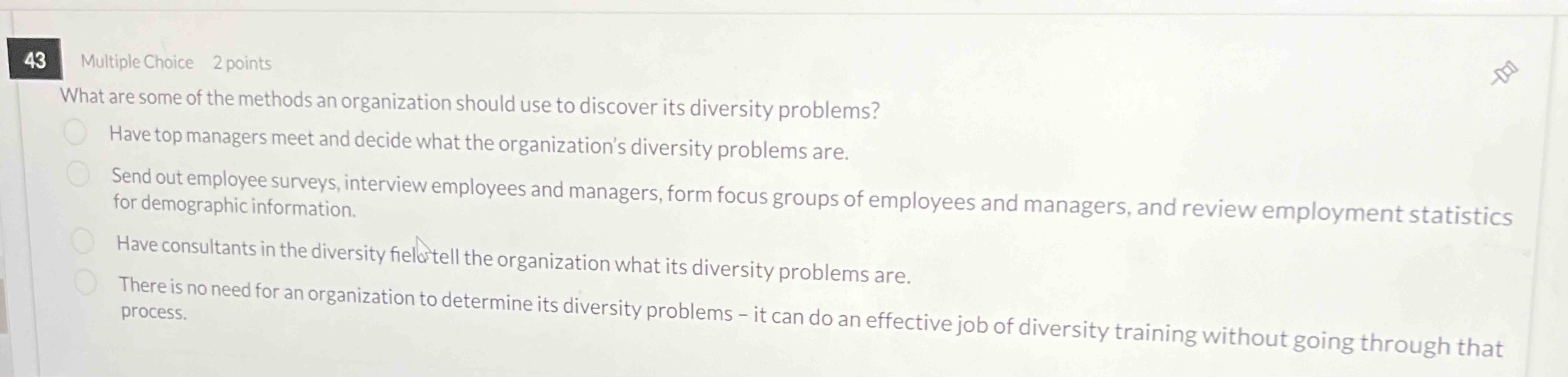 Solved What are some of the methods an organization should | Chegg.com