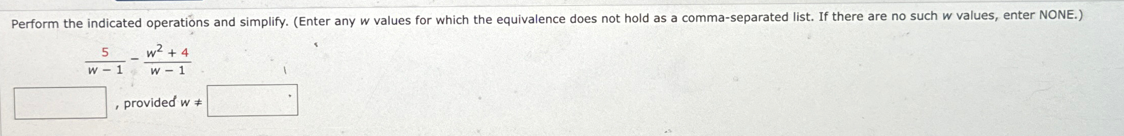 Solved Perform the indicated operations and simplify. (Enter | Chegg.com