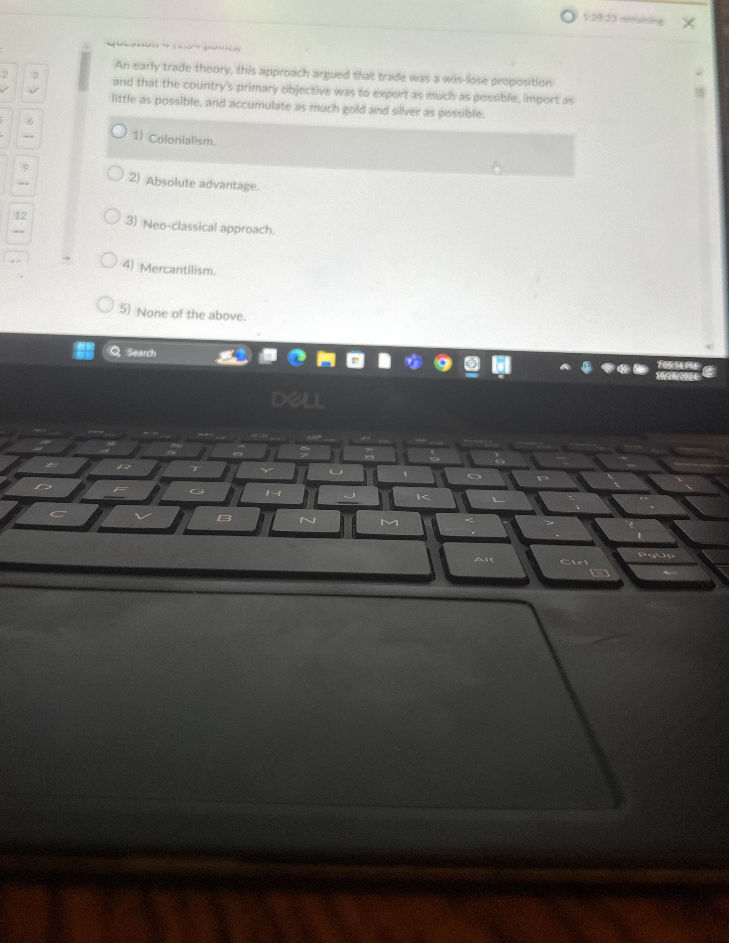 Solved How to solve 4 4.An early trade theory, this ap | Chegg.com