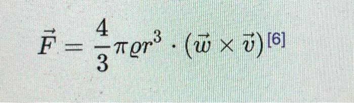 Solved Using the given equation I calculated the force of | Chegg.com