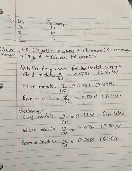 Chapter 2 - Exploring Data with Tables and Graphs | Chegg.com
