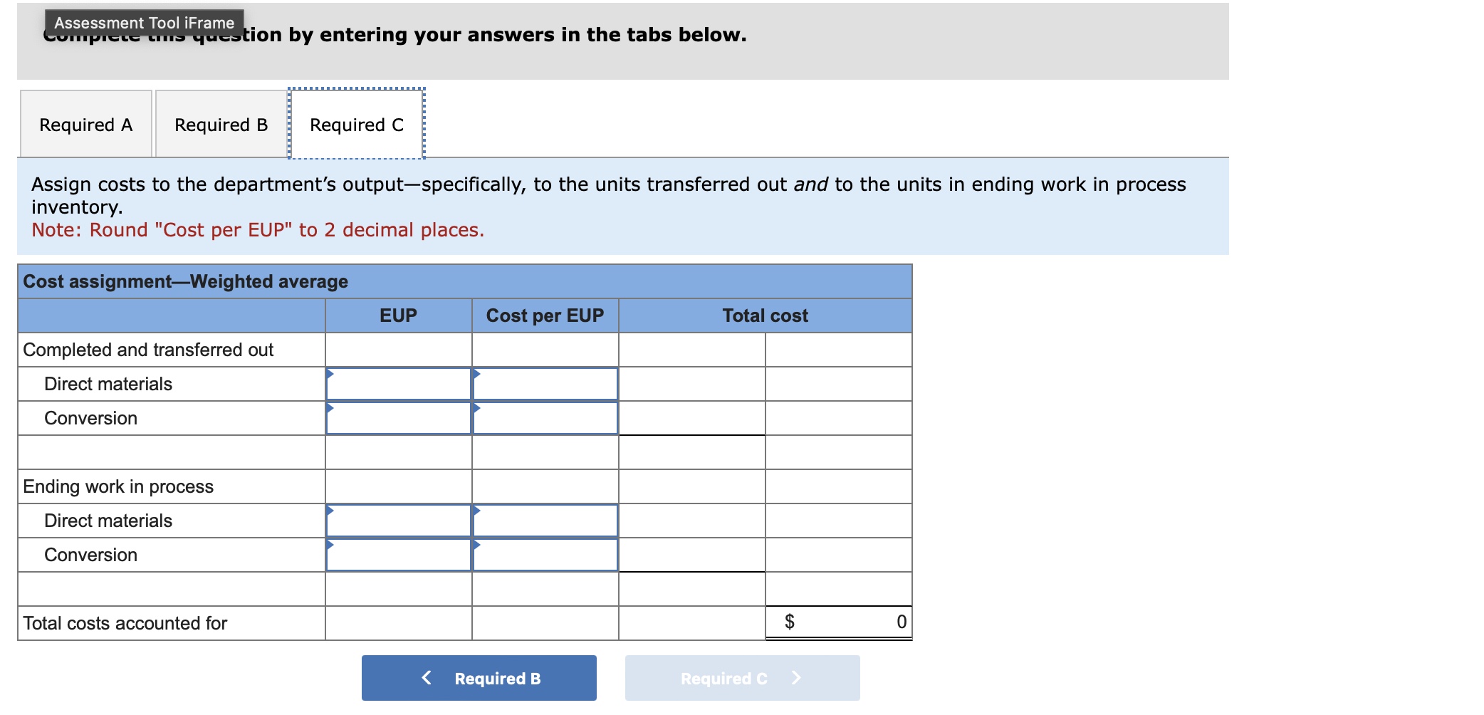 Solved Exercise 20-13 (Algo) ﻿Weighted average: Process | Chegg.com