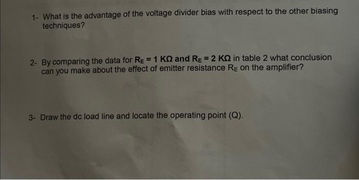 Solved Experiment 7Bipolar Junction Transistors Voltage | Chegg.com