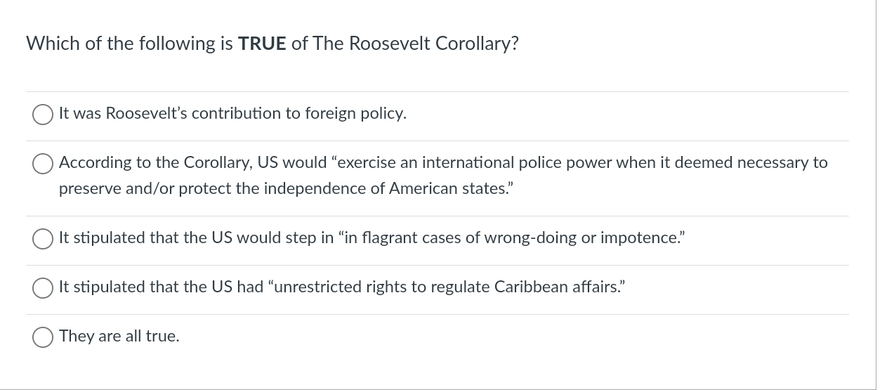 How The Roosevelt Corollary Changed The Way The Us Handled Foreign ...