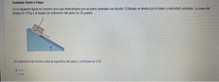 Solved The following figure shows a box sliding down an | Chegg.com