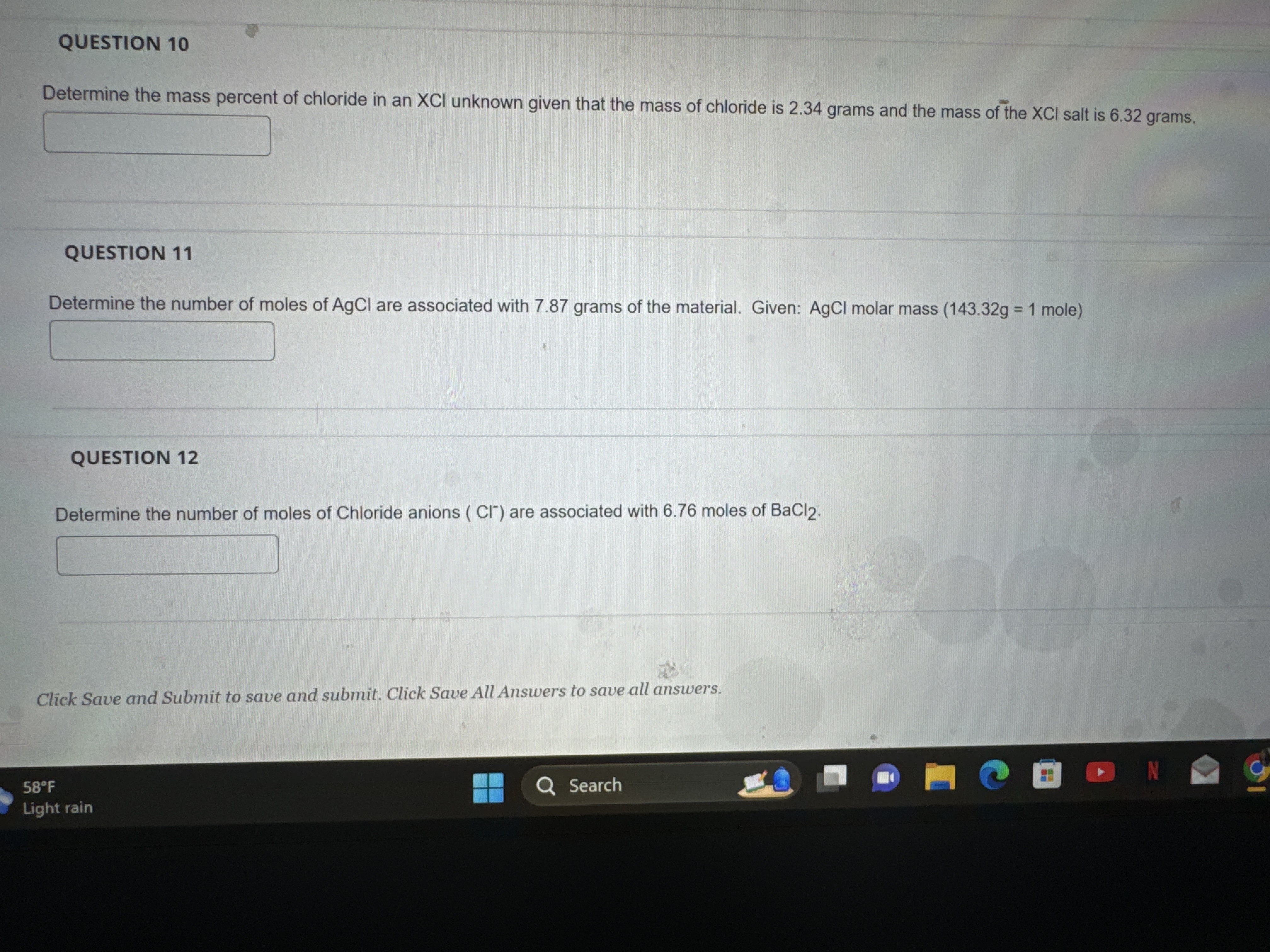 Solved Answer Questions 10-12 ﻿please. ﻿QUESTION 10Determine | Chegg.com