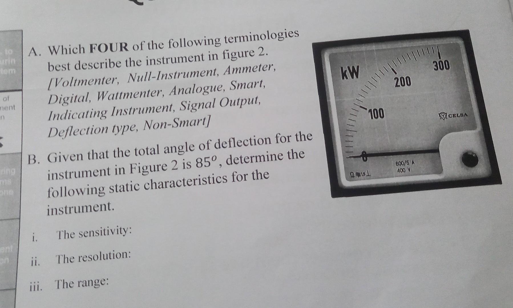 Solved A. Which FOUR of the following terminologies best | Chegg.com