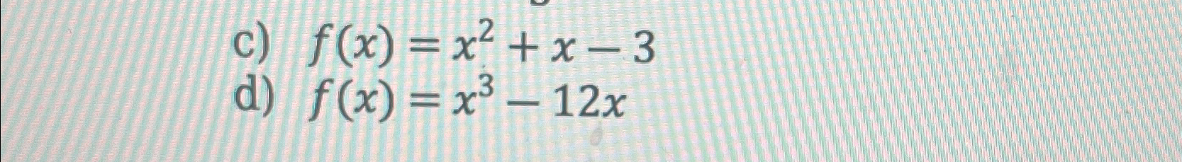 Solved Find the derivative of the function using the limit | Chegg.com