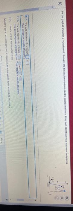 Solved The keal maimum of y=tt3 is in (T)pe utegers or | Chegg.com