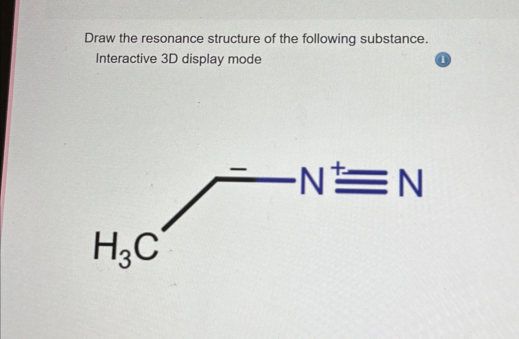 Solved Draw the resonance structure of the following | Chegg.com