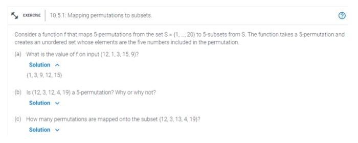 Solved Consider a function f that maps 5-permutations from | Chegg.com