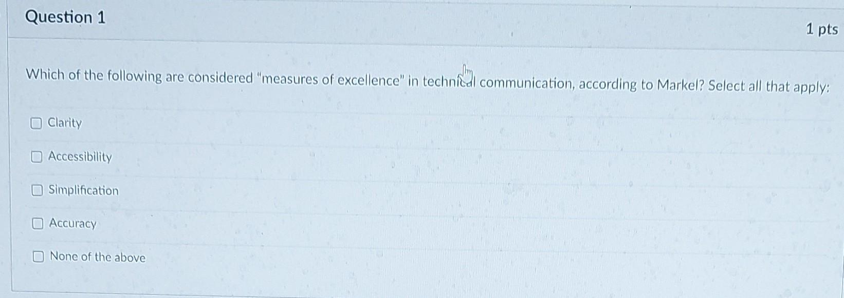 Which of the following are considered "measures of | Chegg.com