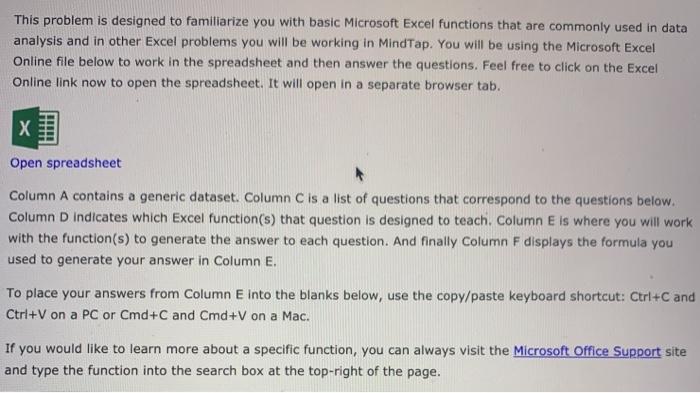 Solved This problem is designed to familiarize you with | Chegg.com