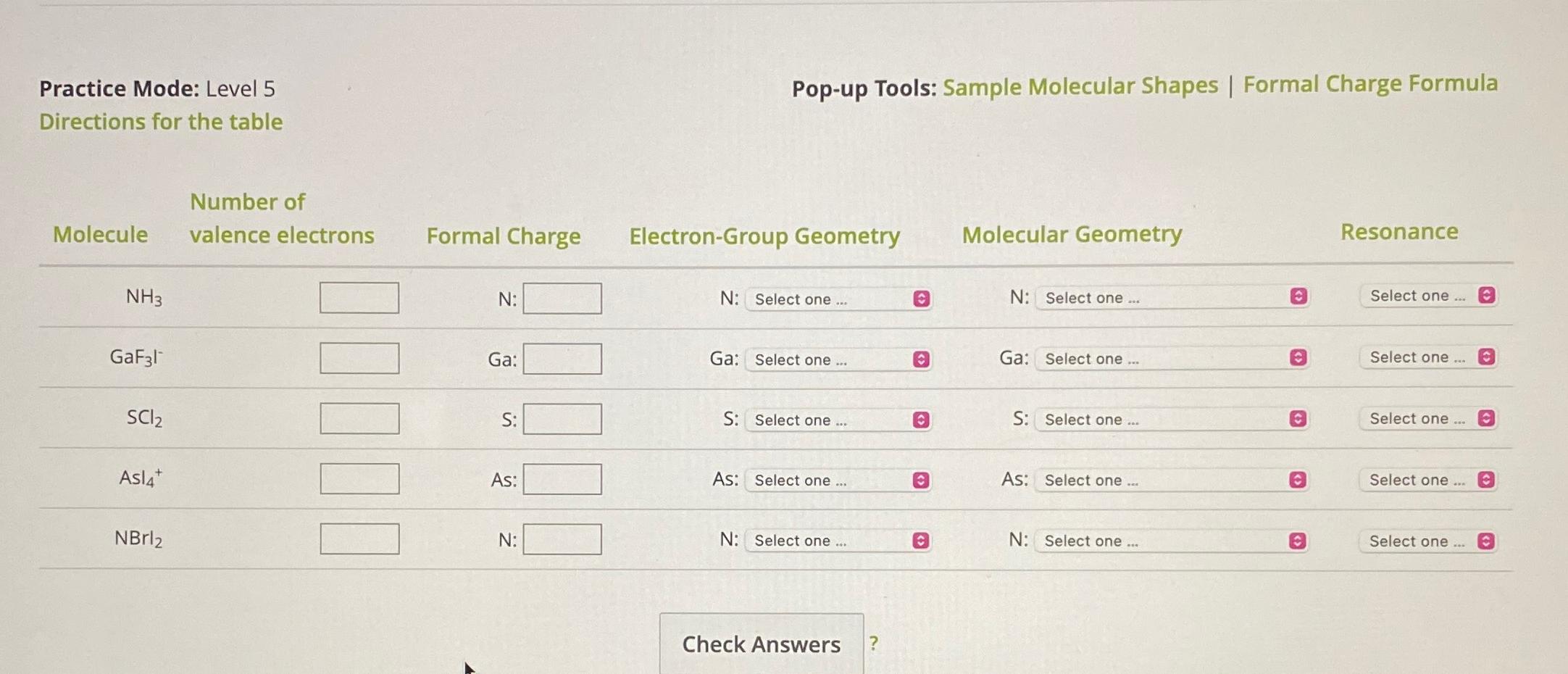 Solved What is the number of valence electron, fonrla | Chegg.com