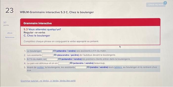 5.2 Qu'est-ce que vous prenez? The verbs boire and | Chegg.com