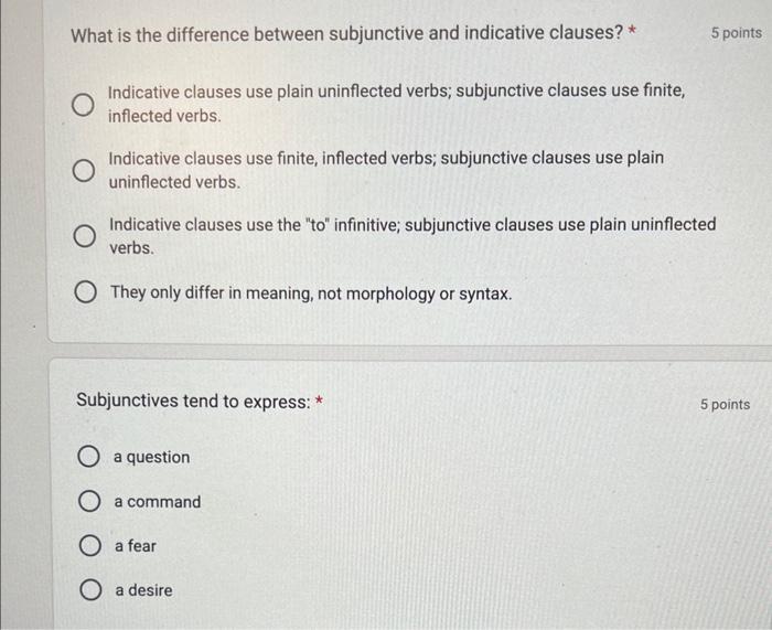 Recall that subjunctive clauses in English use the | Chegg.com
