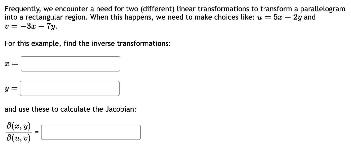 Solved Frequently, we encounter a need for two (different) | Chegg.com
