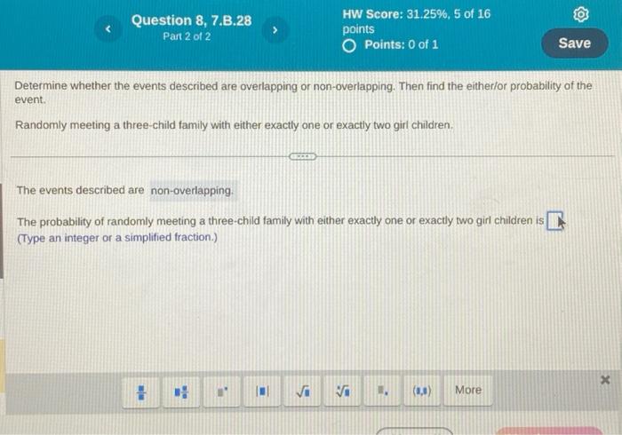 Determine whether the events described are | Chegg.com
