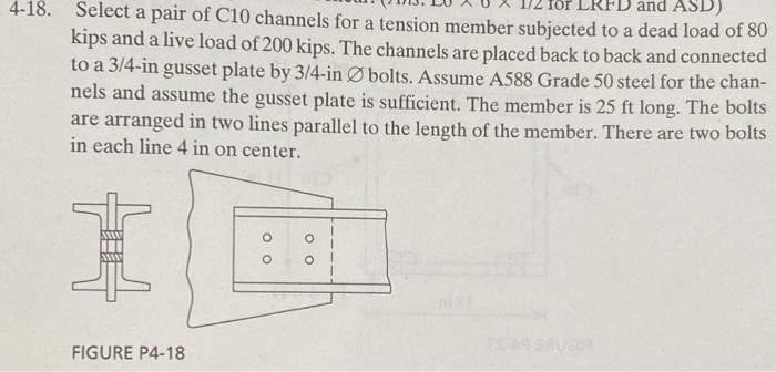 Solved a and ASD) 4-18. Select a pair of C10 channels for a | Chegg.com