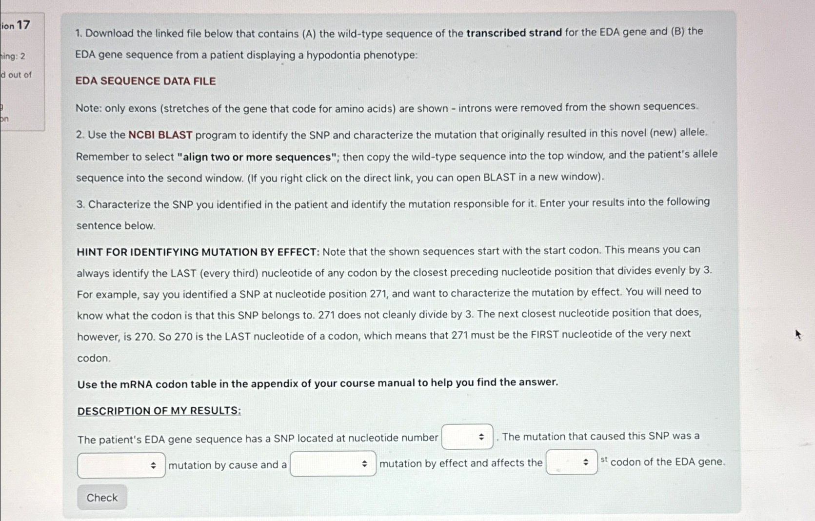 Solved Download the linked file below that contains (A) ﻿the | Chegg.com