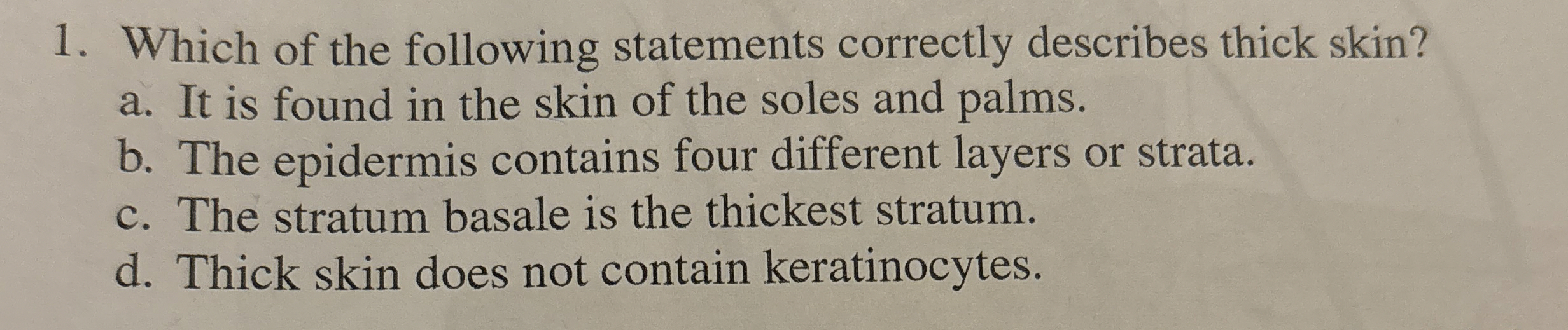 Solved Which of the following statements correctly describes | Chegg.com