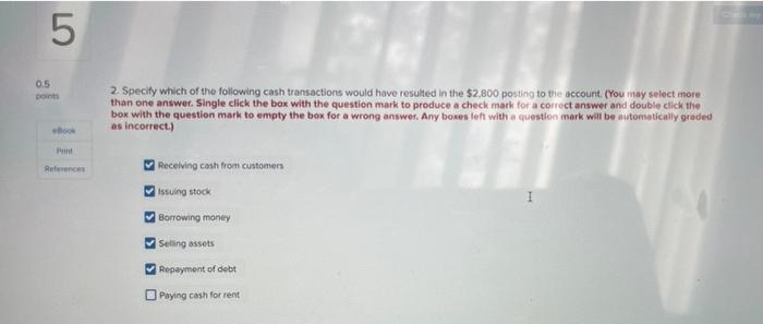 Solved Brief Exercise 2.9 (Algo) Analyze T-accounts (LO2.5) | Chegg.com