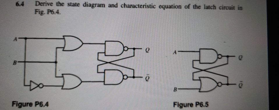 Solved Derive the state diagram and characteristic equation | Chegg.com