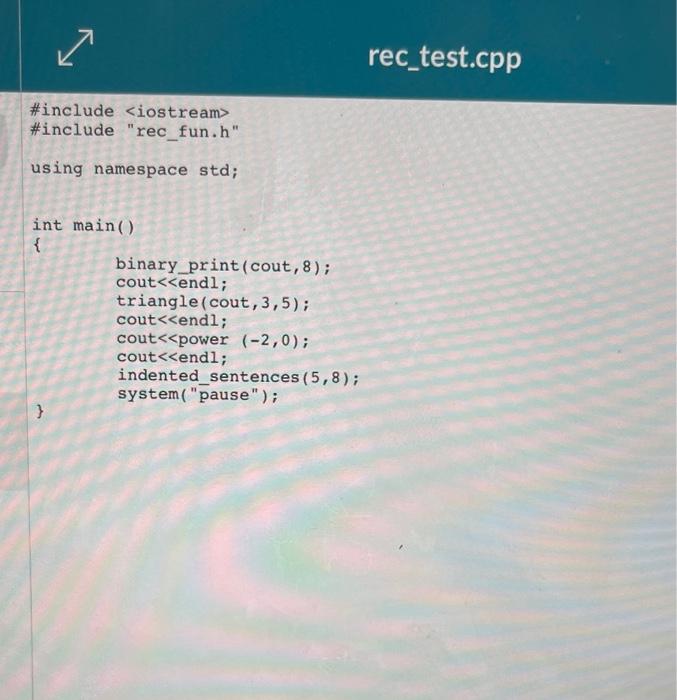 Solved The Assignment: You will implement and test four | Chegg.com