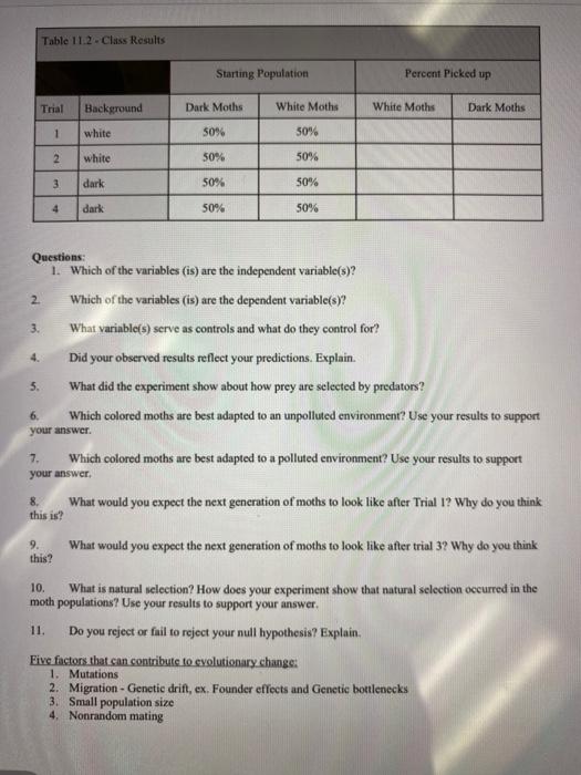 Exercise 11: Evolution Task 1: Hardy Weinberg | Chegg.com