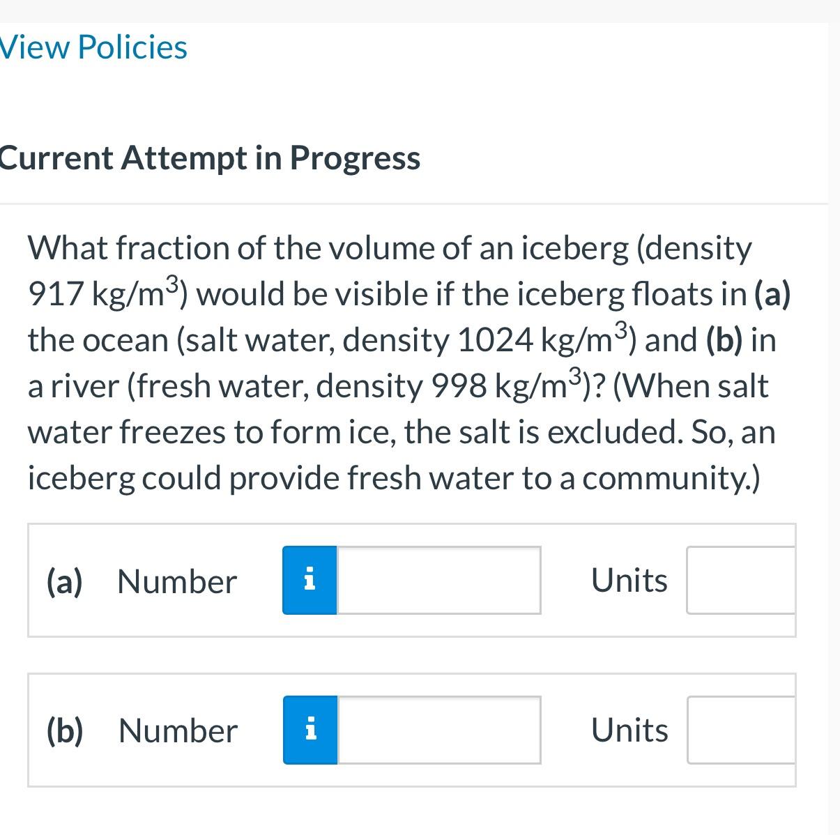 Solved View PoliciesCurrent Attempt in ProgressWhat fraction | Chegg.com