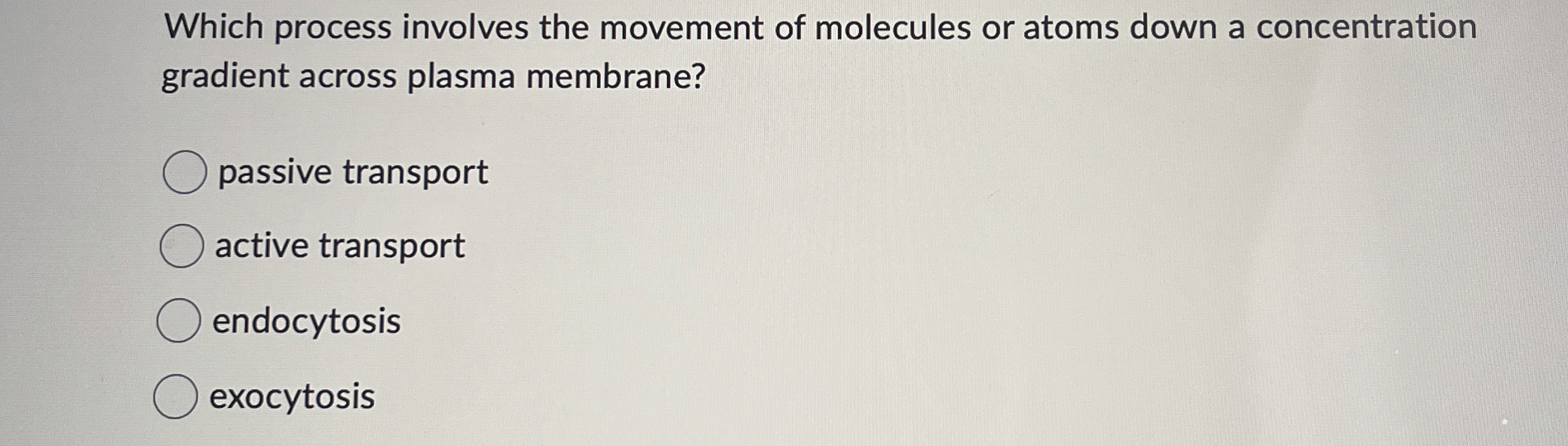 Solved Which process involves the movement of molecules or | Chegg.com