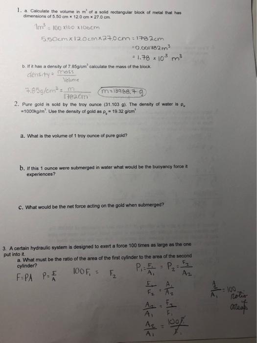 Solved no. 2 and 3 part b. You can also check my work if you | Chegg.com