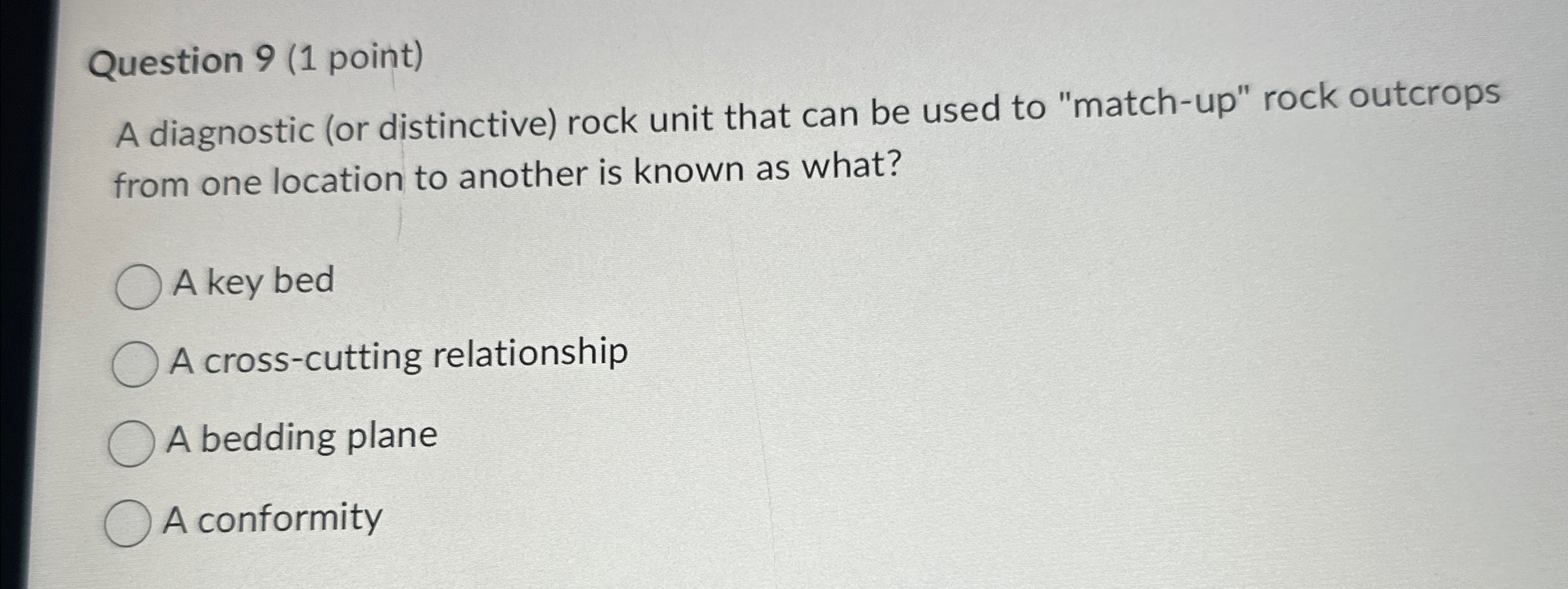 Solved Question 9 (1 ﻿point)A diagnostic (or distinctive) | Chegg.com