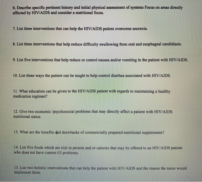 Solved Ron Justice is a 24-year old carpenter who became HIV | Chegg.com