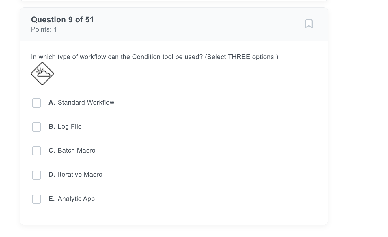 Solved Question 9 ﻿of 51Points: 1In which type of workflow | Chegg.com