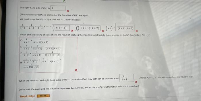 Solved For every integer n≥1,1⋅21+2−31+3⋅41+⋯+n(n+1)1=n+1n. | Chegg.com