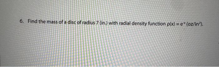 Solved for all problems involving integrals express answers | Chegg.com