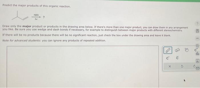 Solved Predict the major products of this organic reaction. | Chegg.com Solved Predict the major products of this organic reaction. | Chegg.com