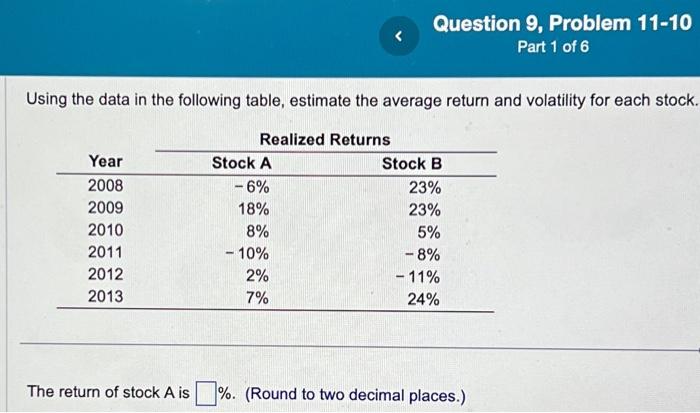 Solved Using the data in the following table, estimate the | Chegg.com