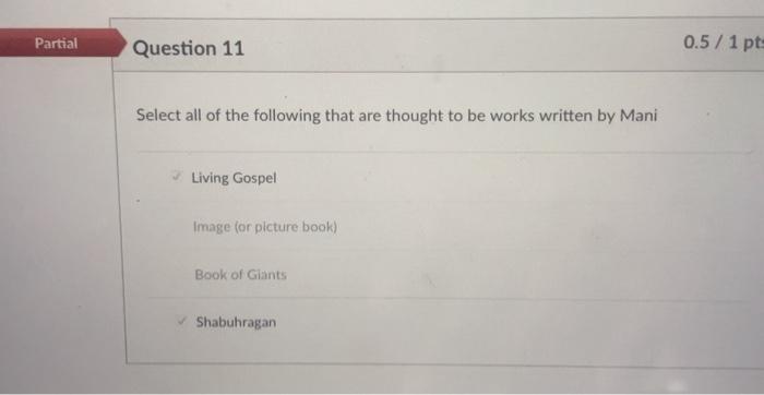 Select all of the following that are thought to be | Chegg.com