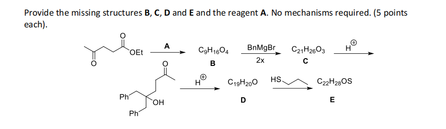 Solved Provide the reagents and mechanisms that can lead to | Chegg.com