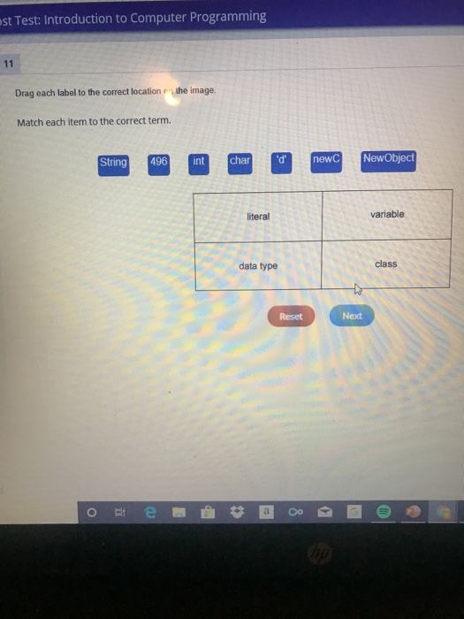 Solved ost Test: Introduction to Computer Programming 11 | Chegg.com
