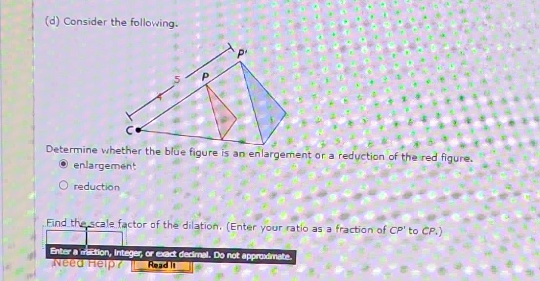 Solved (d) Consider the following. Determine whether the | Chegg.com